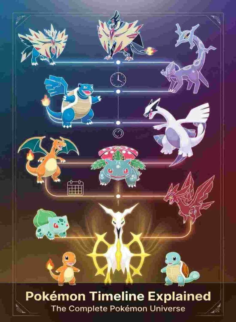 Pokémon Timeline Explained: The Complete Pokémon Universe – Heroes And Pins