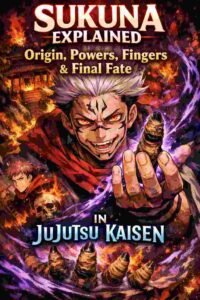 Sukuna Explained: Origin, Powers, Fingers & Final Fate in Jujutsu ...