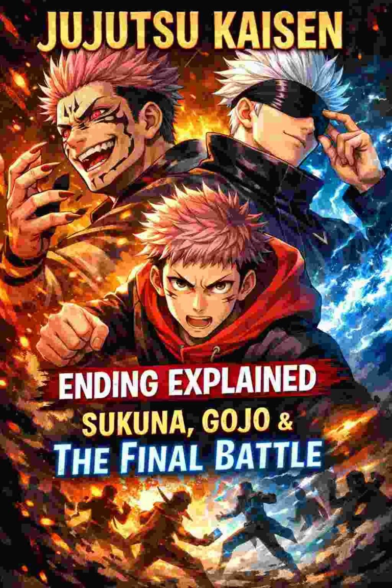 Jujutsu Kaisen Ending Explained: Sukuna, Gojo & the Final Battle ...